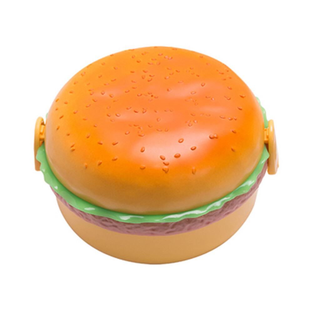 【HOMP】Hamburger Lunch Box Kid Bento Box Food Container Creative Burger ...