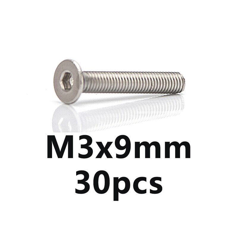 Ready Stock Stainless Steel 304 DIY Tool Set M3 M4 M5 Flat Head Screws ...