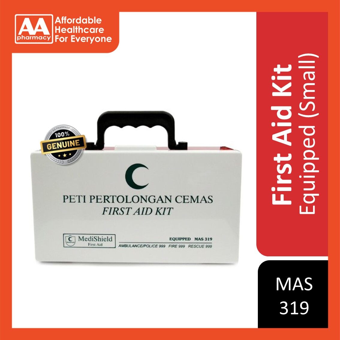 Hnb Abs Mas 319 Small Equipped (First Aid Kit) | Lazada