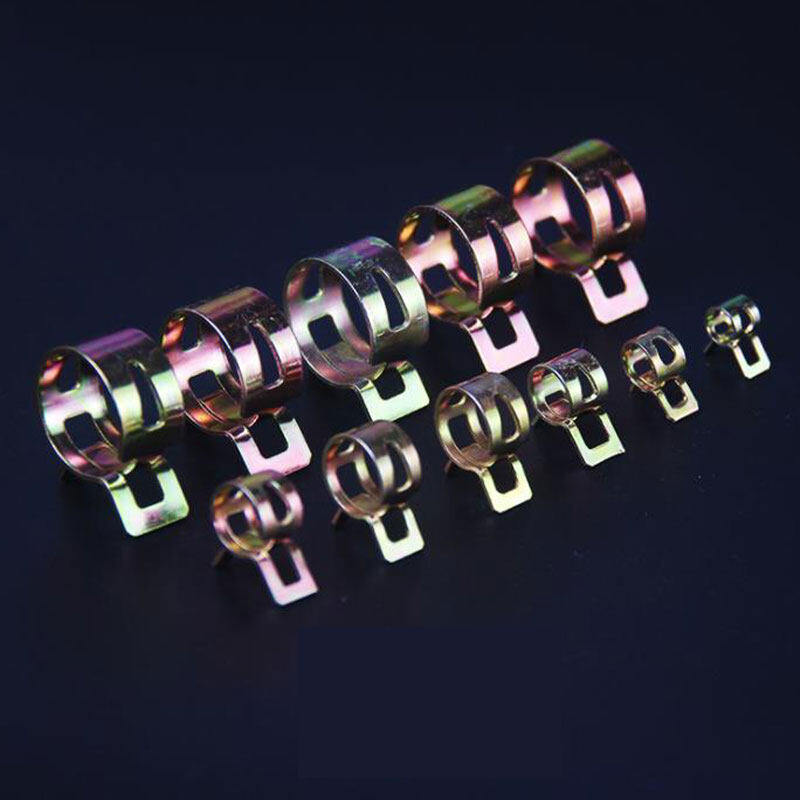 Senvy 50Pcs 5/6/7/8/9mm Spring Clip Fuel Line Hose Water Pipe Air Tube ...