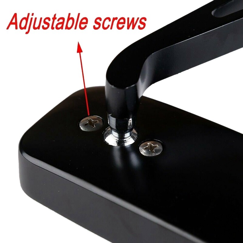 Universal Rectangle Motorcycle Rearview Side Mirrors Retro Motorcycle ...