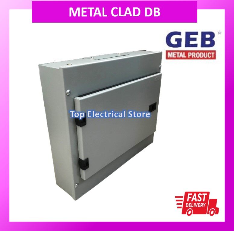 GEB EPS METAL CLAD DB 2 ROW DISTRIBUTION BOX GT214 ELECTRICAL BOX KOTAK ...