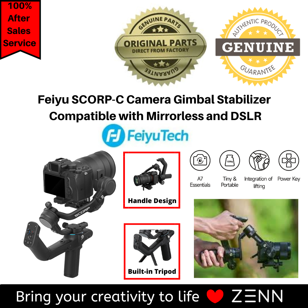 Feiyu Scorpion SCORP Mini 3-Axis Smart Handheld Gimbal Stabilizer for ...