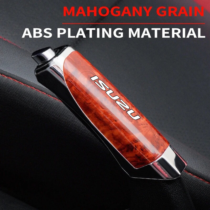 Handbrake Grip Car Hand Brake Carbon Fiber Protector Cover for ISUZU ...