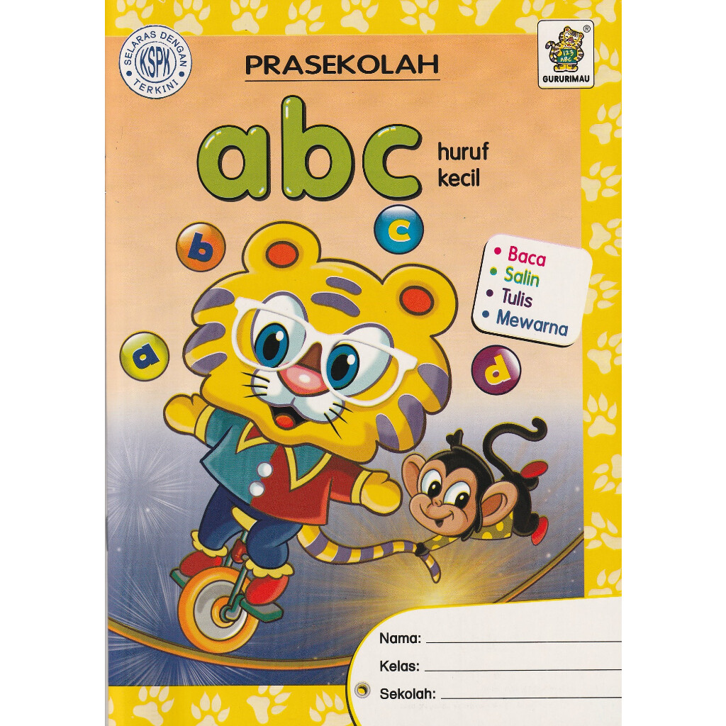 ABC PRASEKOLAH/PRESCHOOL | Lazada