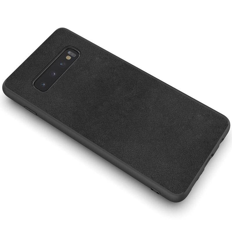 สำหรับ Samsung Galaxy S10 S10e S10 + Galaxy S10 Plus Imak หรูหราสีดำ ...