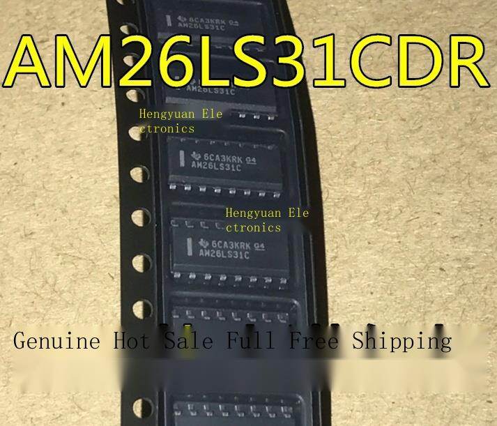 2022ใหม่ล่าสุด1ชิ้น AM26LS31C AM26LS31CDR Quad Driver ชิป SOP-16ประกัน ...