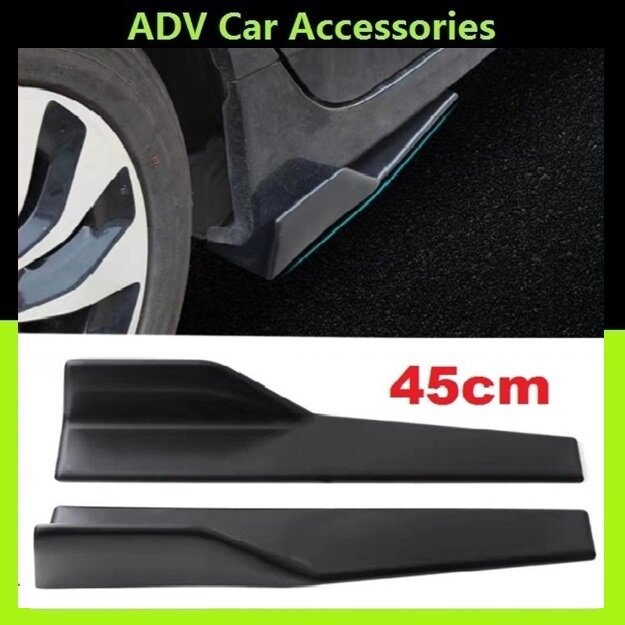 Universal Side Skirt Diffuser 45CM | Lazada