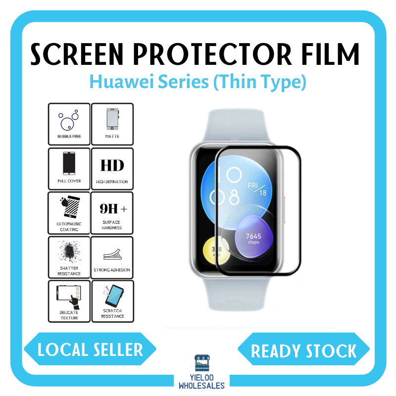 Huawei Watch Fit Series PMMA Film Screen Protector | Lazada