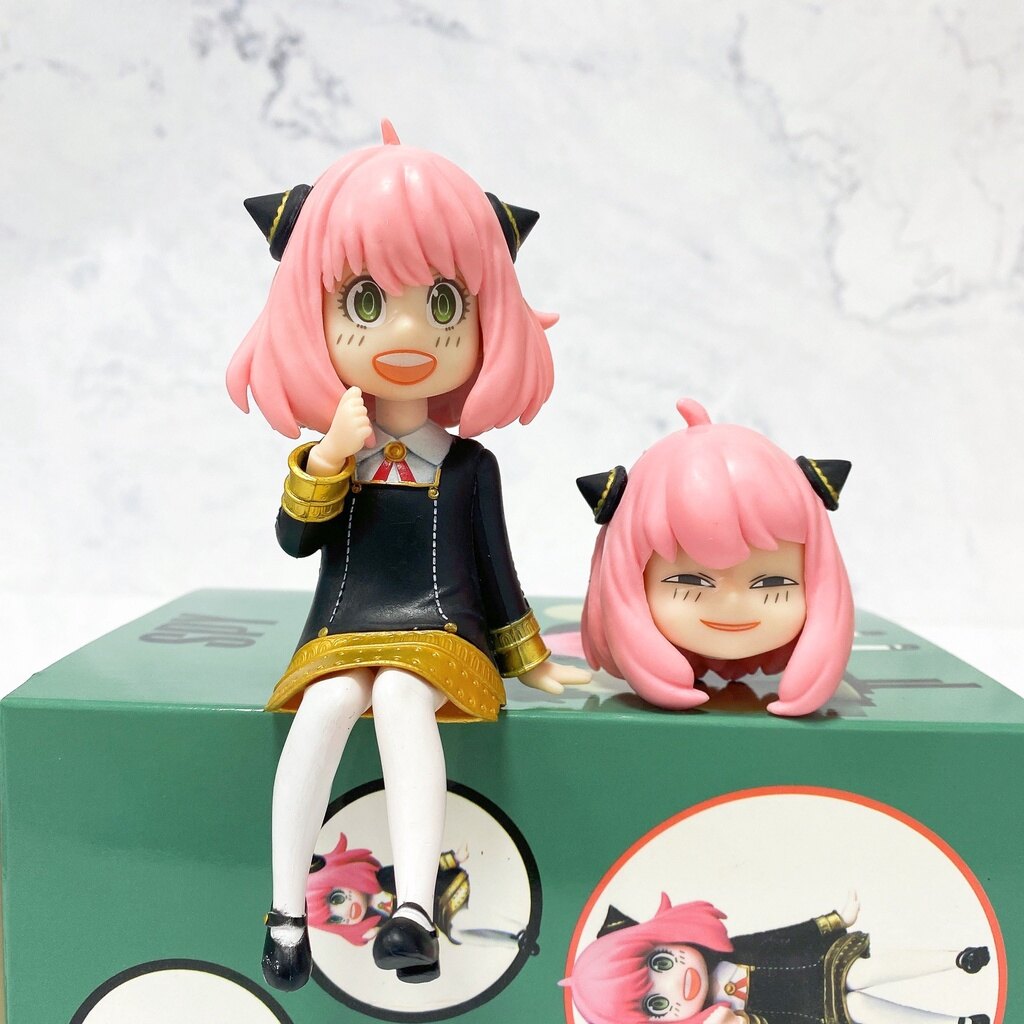 Anya Figure Anya Forger Spy X Family Figure Model Display Deco Patung ...