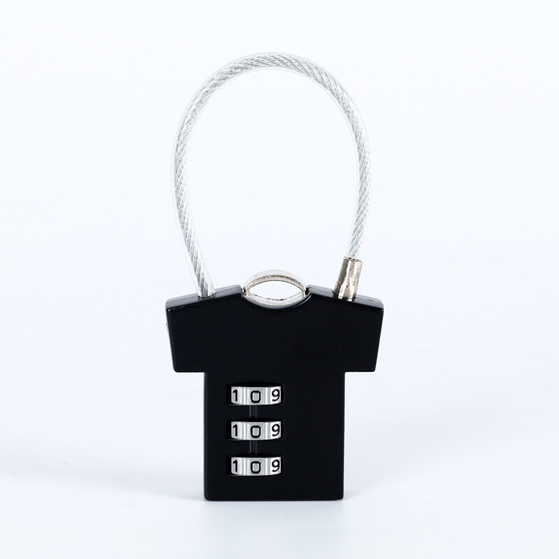 Heavy-duty Padlock Portable Travel Security Lock Mini Box Padlock Steel ...