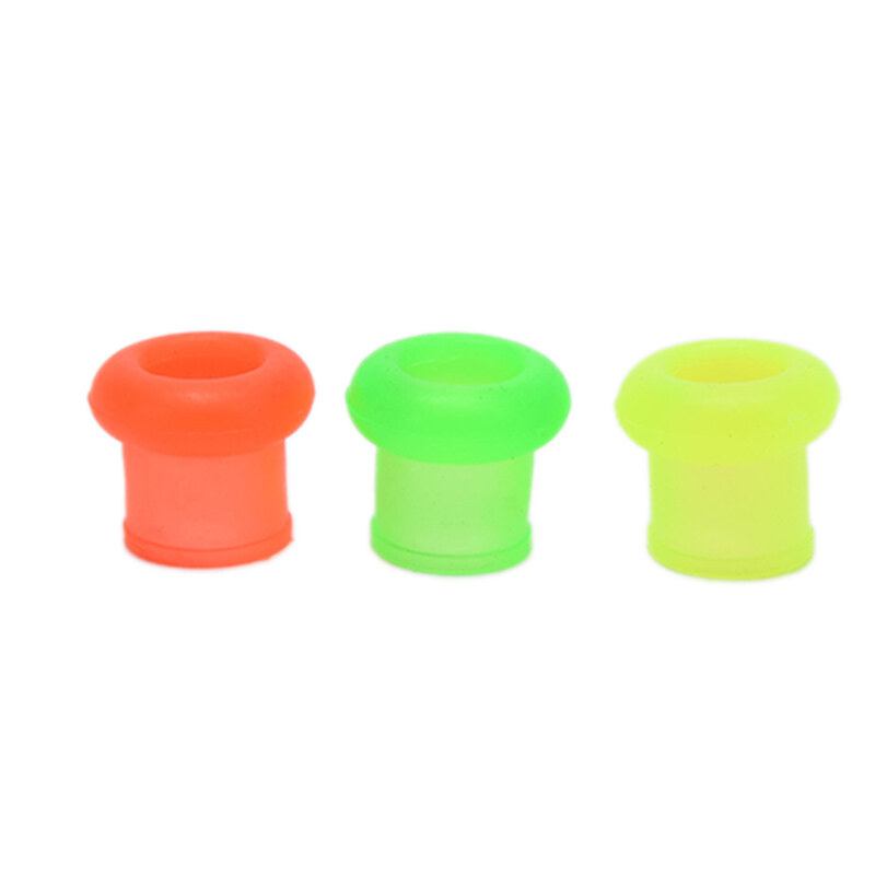 Extra Sweet 10Pcs Rubber Fishing Rod Clip O-shaped Anti-skid Ring ...