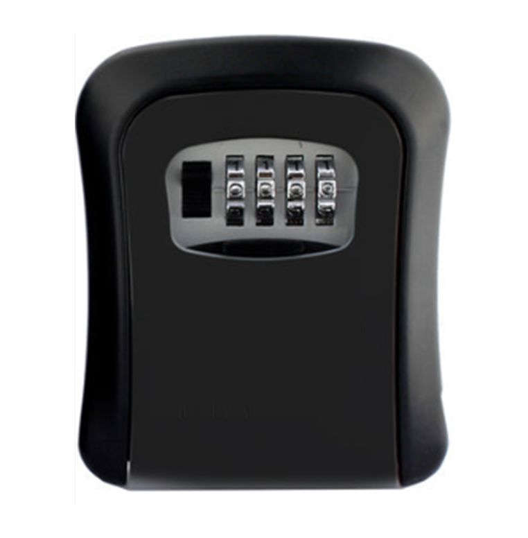 Wall Mounted Safe Key Box Portable Key Storage Lock Box Peti Kunci ...