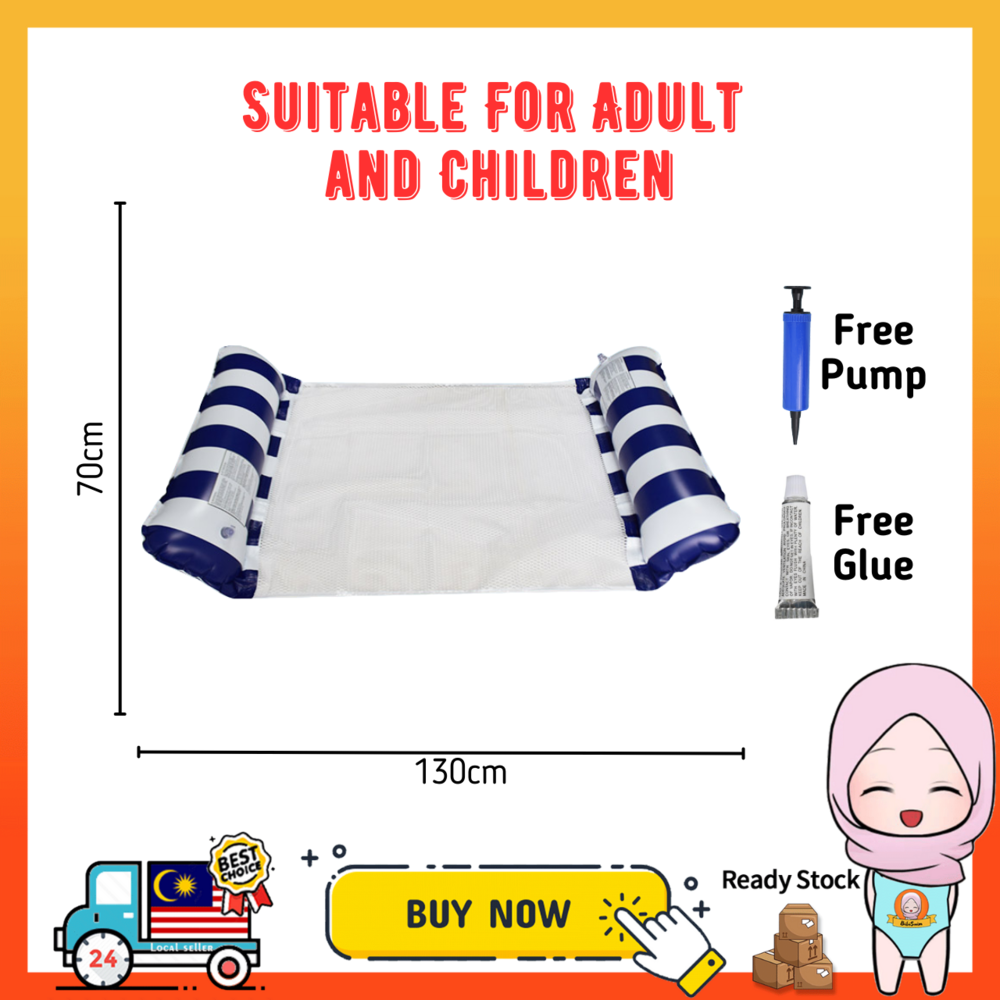 Floating Hammock Swimming Pools Seats Floating Chair Easy Inflatable ...