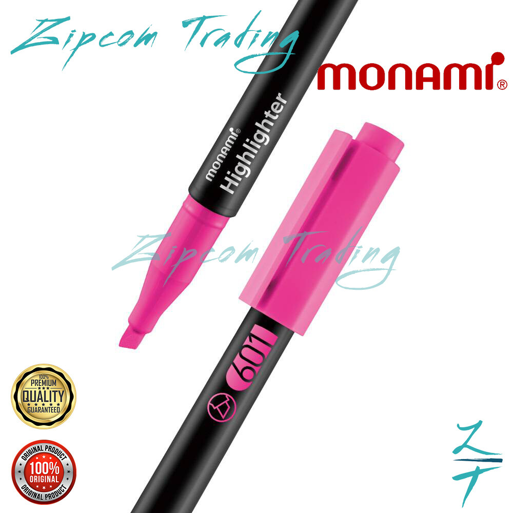 MONAMI 601 Highlighter (Bright / Pastel) | Lazada