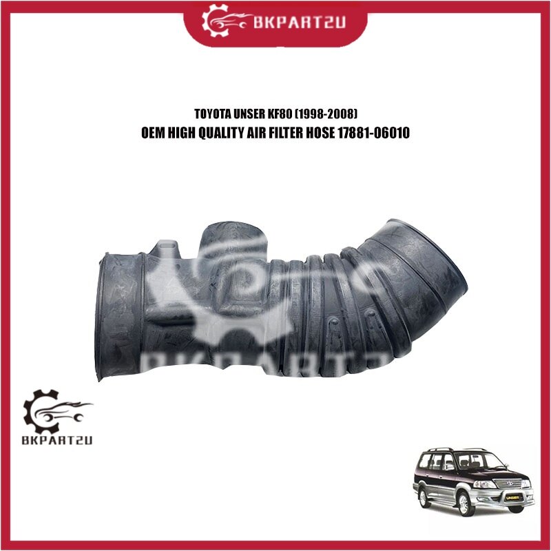 TOYOTA UNSER KF80 (1998-2008) AIR FILTER HOSE AIR CLEANER HOSE ANGIN ...