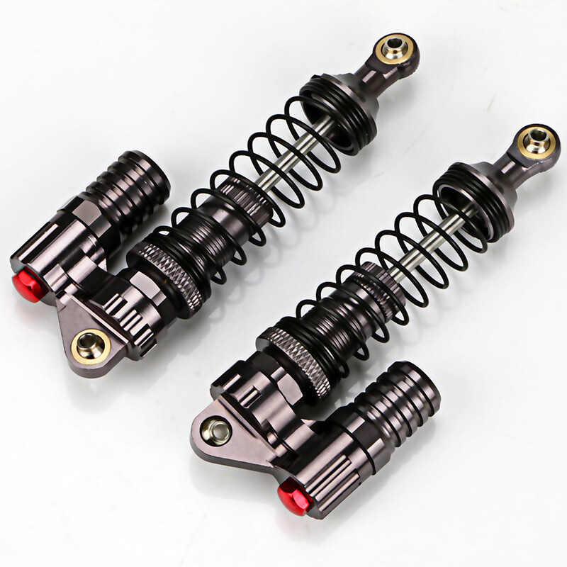 2Pcs Aluminium Alloy 90Mm Absorber Shocks For 1/10 Scale Rc Rock ...