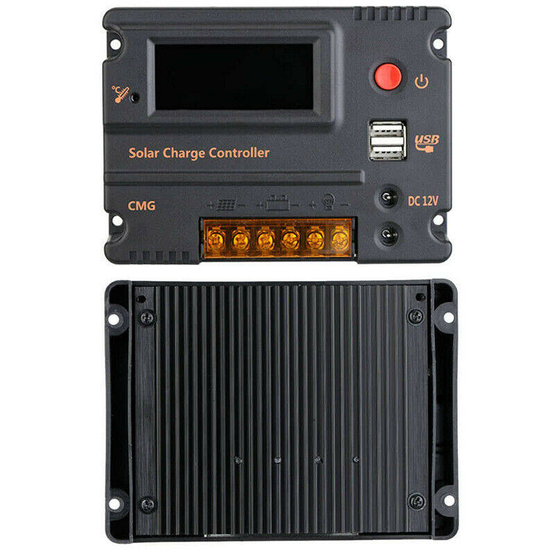 Solar Controller 20A MPPT 12V PV Solar Panel Battery Charger Regulator ...