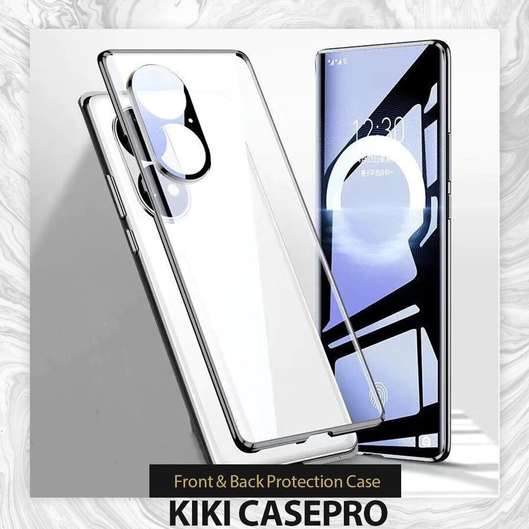 360 Full Protect Magnetic Case For Huawei P50 pro P30 P40 Double Sided Glass Cover HD goggles ...