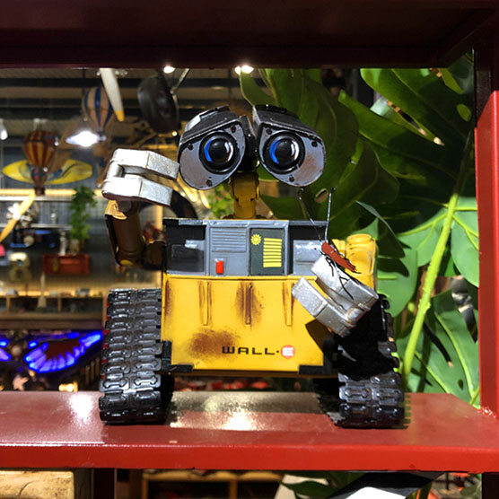 JAYLAND metal Kawara Tsutomu robot model desktop ornaments truly ...