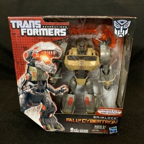 Hasbro Transformers Fall of Cybertron Grimlock Voyager New MIB FOC ...