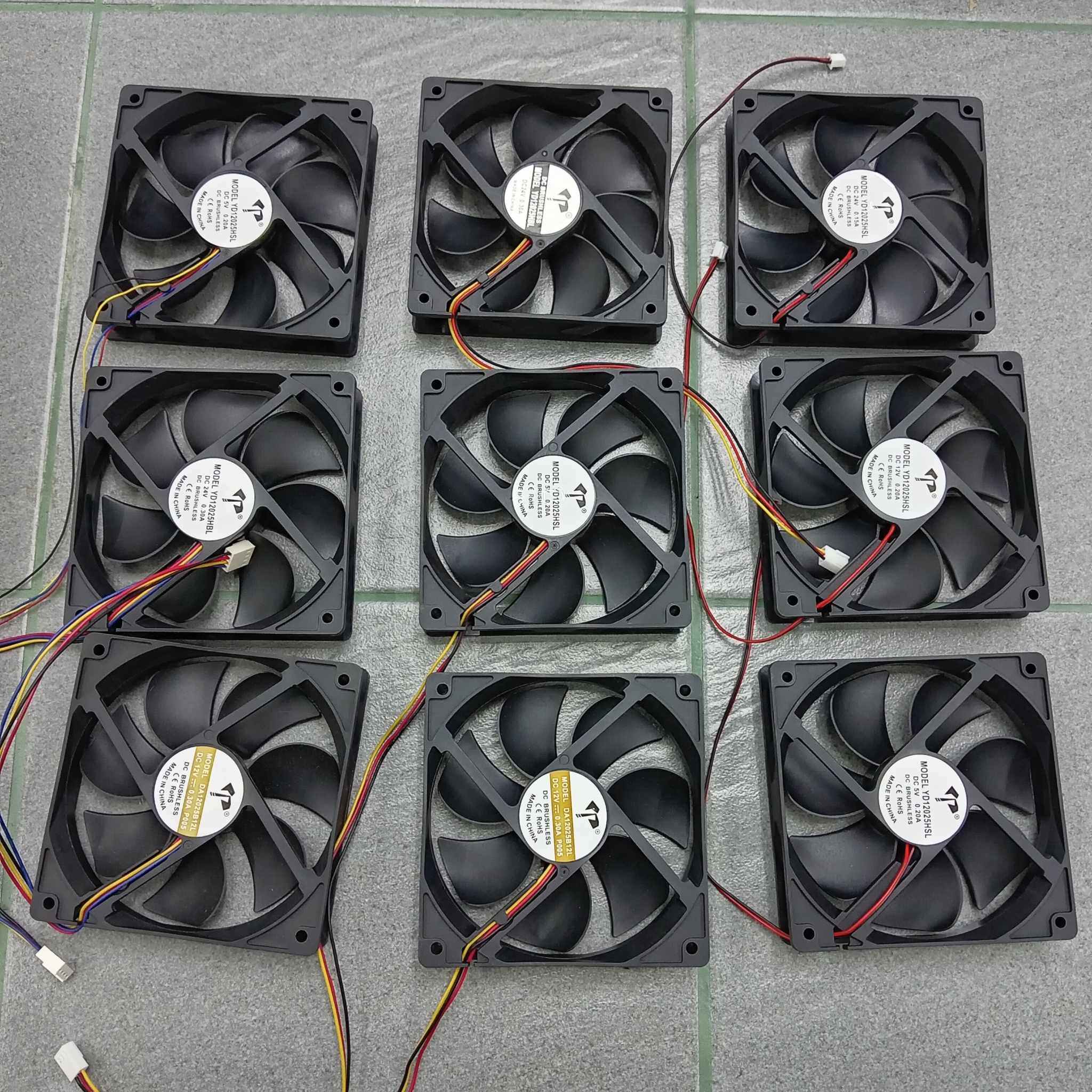 DC 12V 24V AC 240V FAN MOTOR FRIDGE CHILLER REFRIGERATOR COMPUTER PC ...