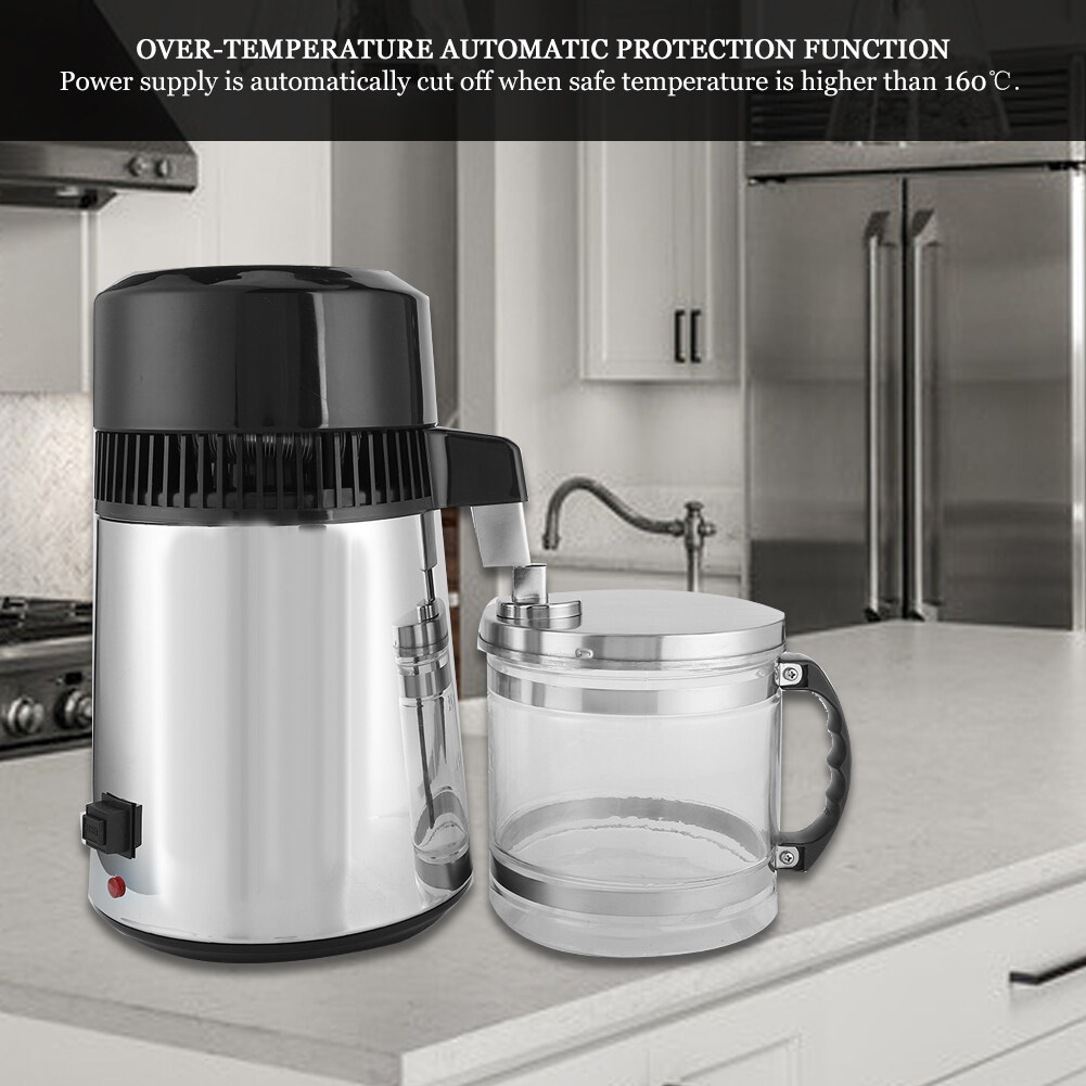 Distilled Water Machine, Stainless Steel Water Distiller, Distillation ...