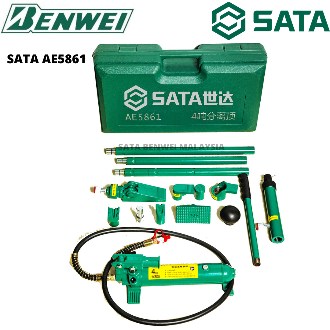 PORTABLE POWER JACK / BODY REPAIR KIT JACK / SATA HYDRAULIC JACK / BODY FRAME REPAIR KIT / SATA ...