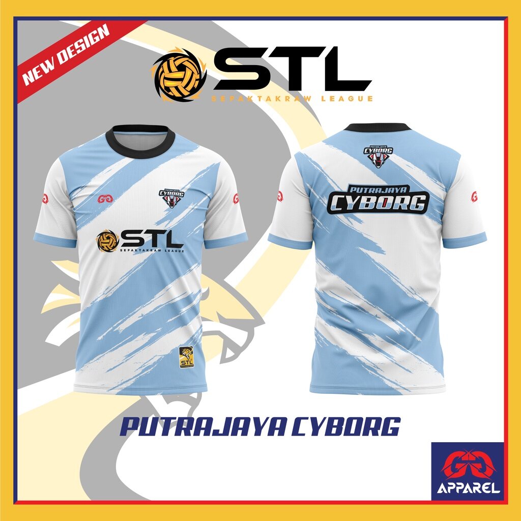 02-STL SEPAK TAKRAW LEAGUE FANS JERSEY UNISEX FULL SUBLIMATION Pattern ...