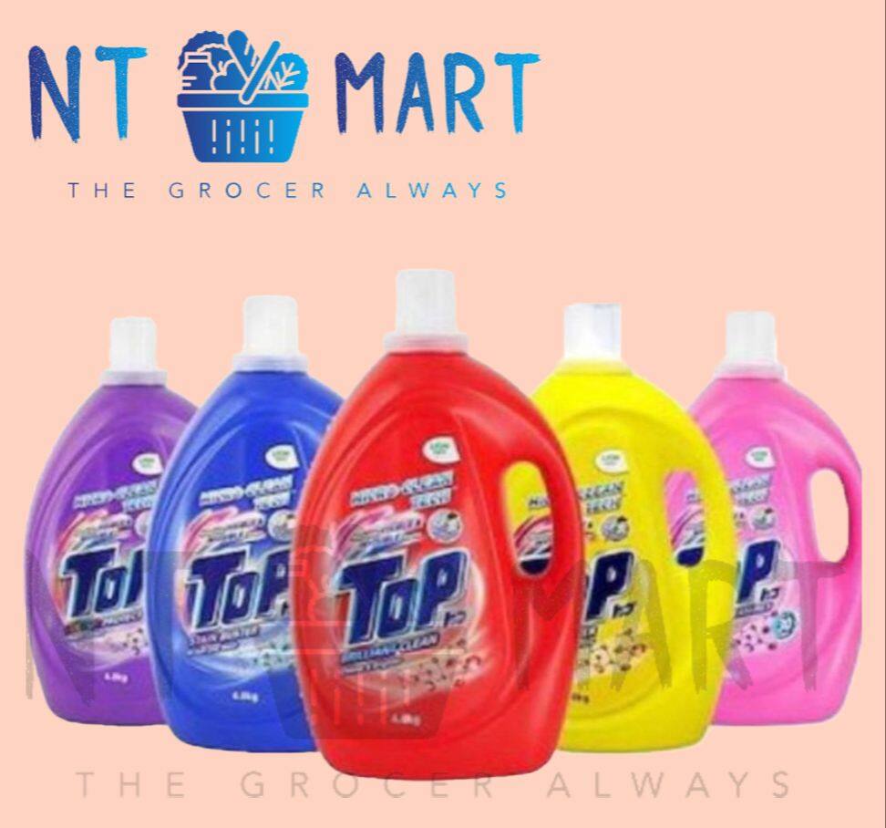 Top Liquid Detergent 3.6KG | Lazada