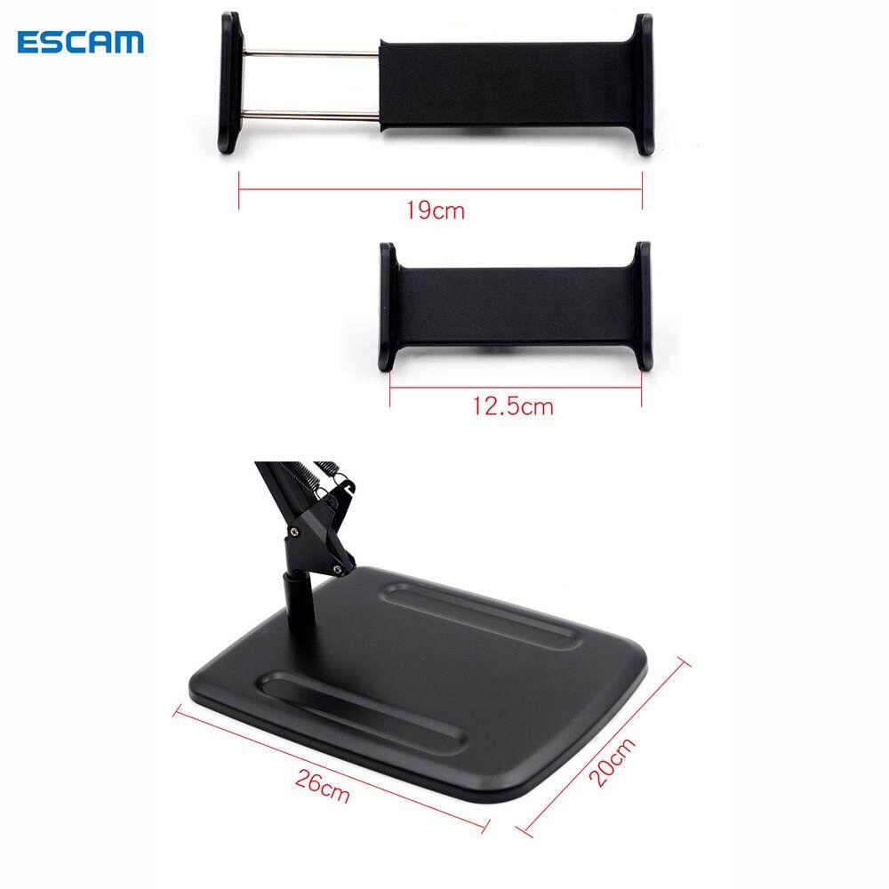 ESCAMมัลติฟังก์ชั่สากลที่วางโทรศัพท์มือถือฐานโลหะพับขี้เกียจแท็บเล็ตสก ...