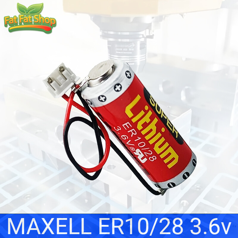 MAXELL ER10/28 3.6v lithium battery ER10280 for Mitsubishi plc FX2NC ...