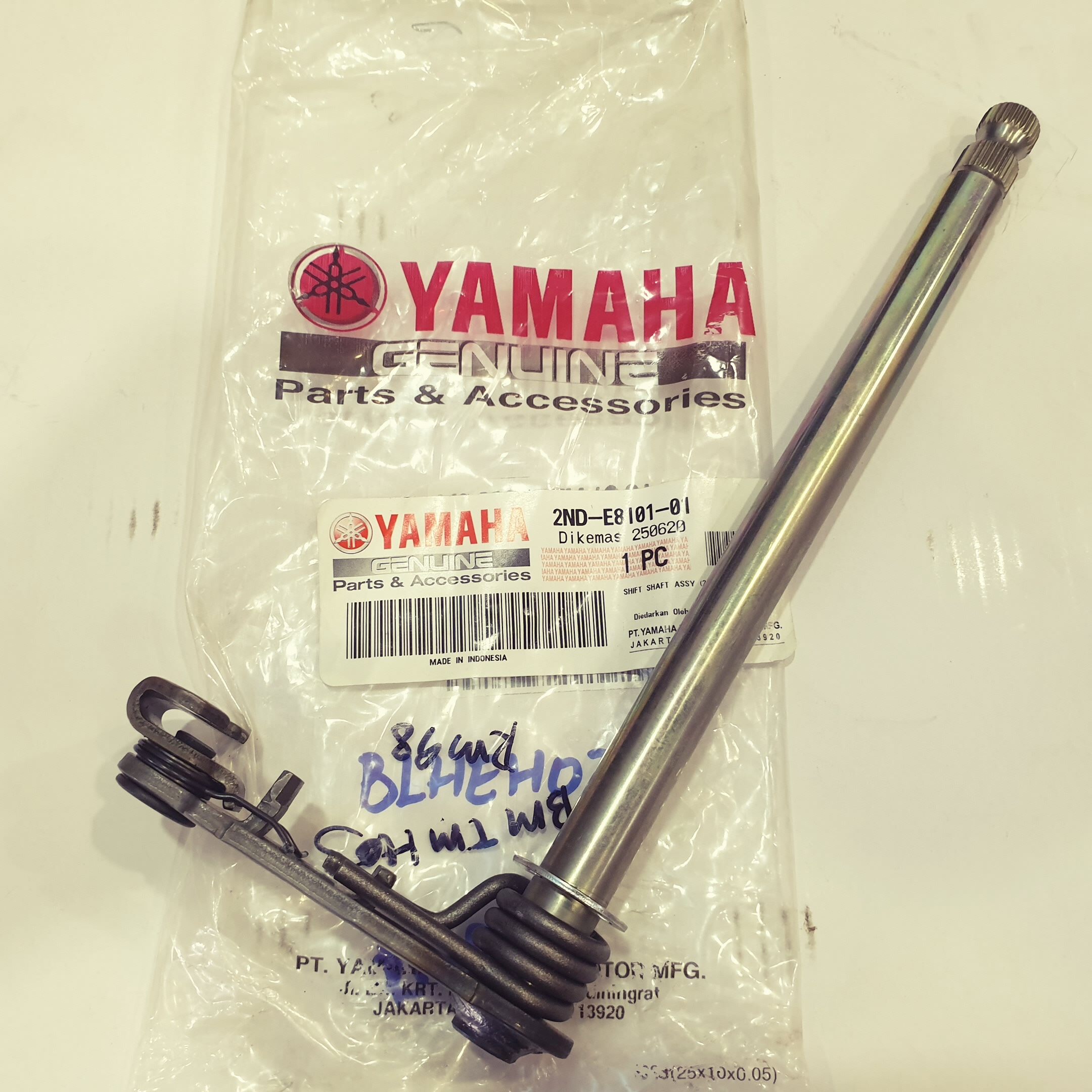 YAMAHA Y15ZR V1 V2 LC135 5 SPEED GEAR SHAFT GEAR SHIFT SHAFT 100 ...