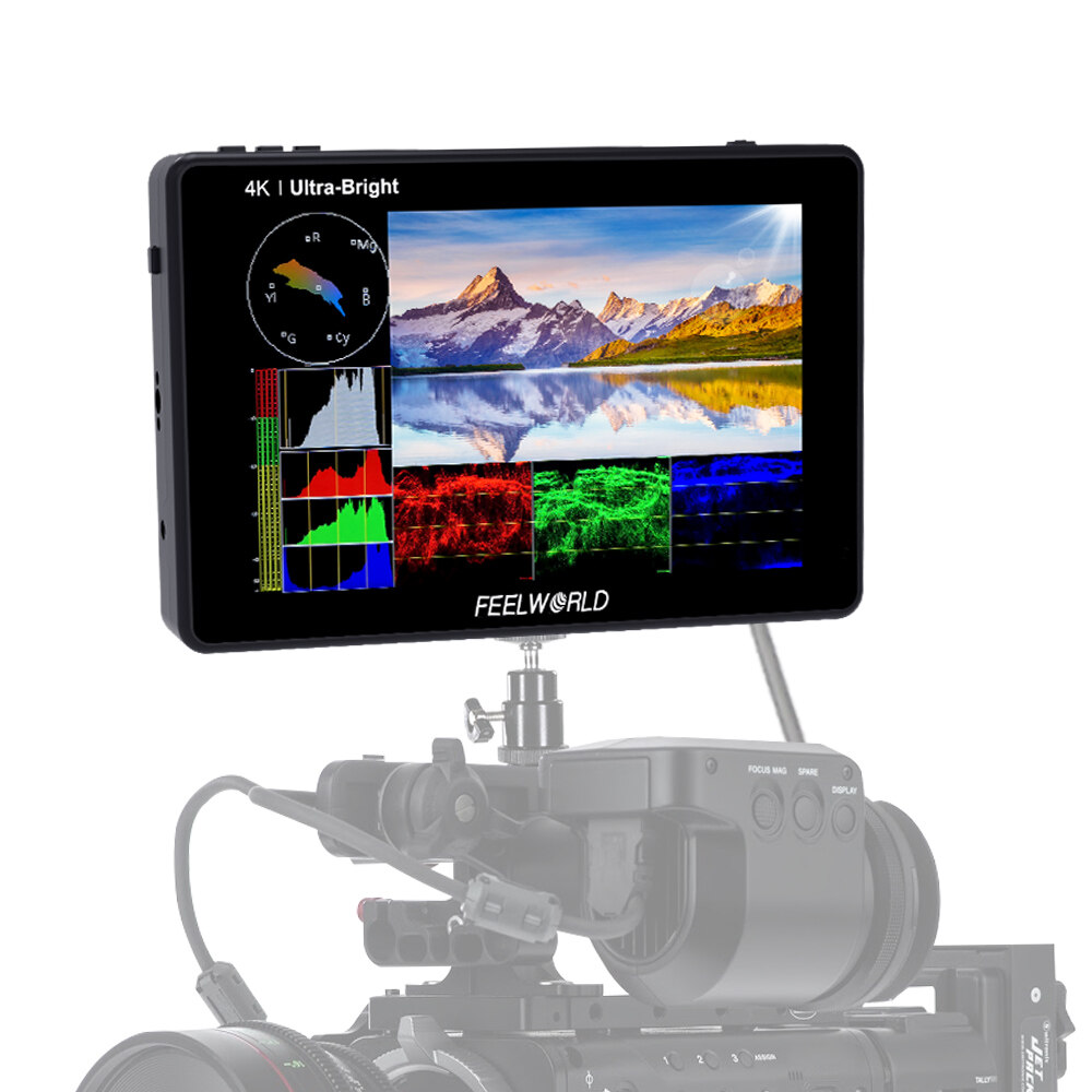 FEELWORLD LUT7S 7 Inch DSLR Camera Field Monitor Video Monitor 3D LUT ...