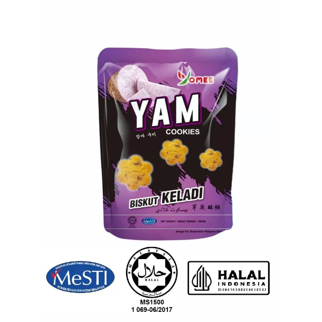 Yomee Yam Cookies (Biskuit Keladi) - 150g | Lazada