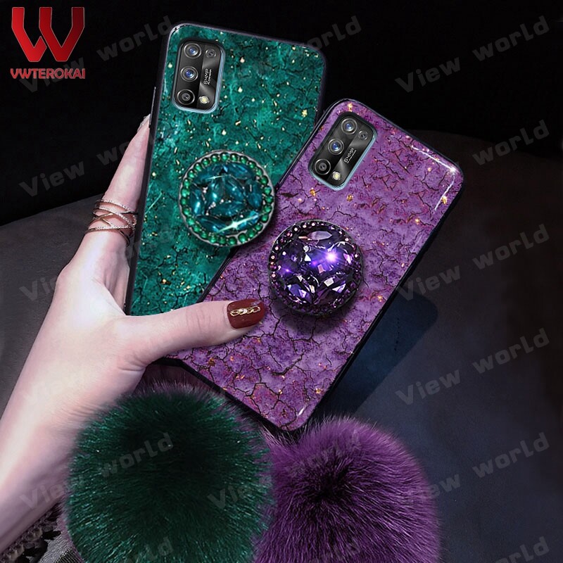 VWTEROKAI Luxury Gold Foil Bling Marble Phone Cases for Samsung Galaxy ...