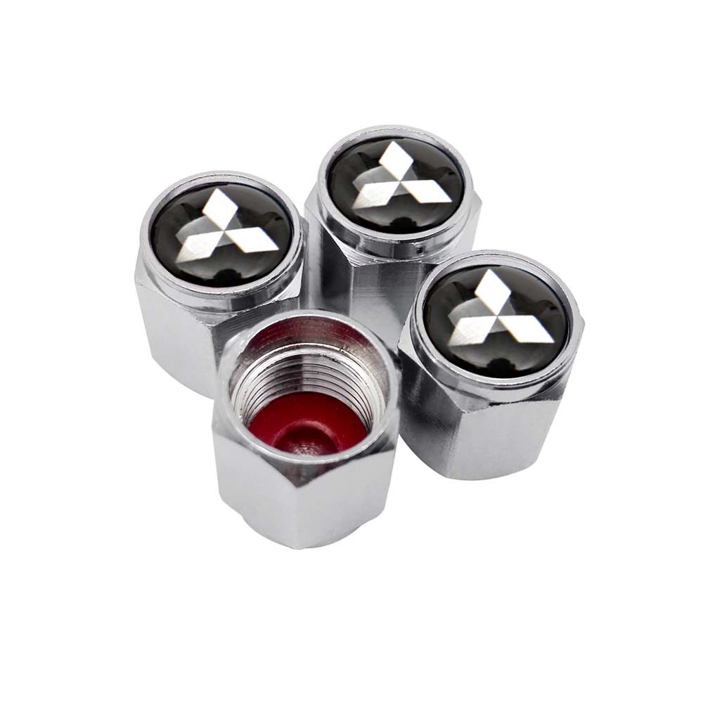4PCS Modified Metal Car Tire Valve Caps Wheel Stem Air Caps Auto Tyre ...