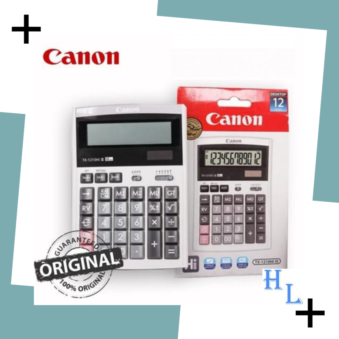 Canon TX-1210Hi III Desktop (12 Digits) Calculator | Lazada