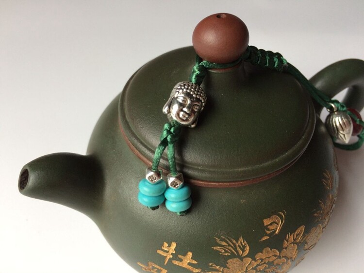 《Free Shipping》 Pure Handmade Teapot Cover Bracelet Tea Tasting Kung Fu ...