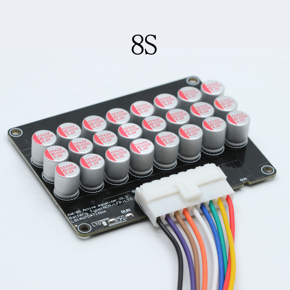 3S 4S 5S 7S 8S 10S 16S 20S Balance Li-ion Lifepo4 LTO Lithium Battery Active Equalizer Balancer ...