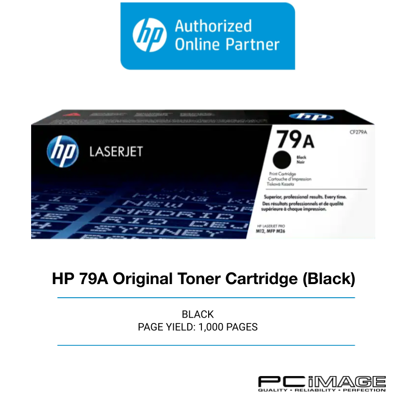 HP 79A Black Laserjet Toner CF279A for HP LaserJet Pro M12/MFP M26 | Lazada