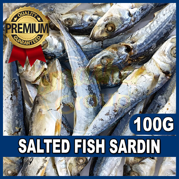 Ikan Sardin | Salted Fish Sardine | 咸鱼沙丁鱼 100g | Lazada