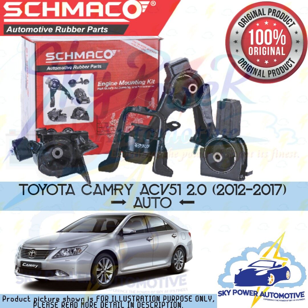 TOYOTA CAMRY 2.0 (ACV51) (2012-2017) (AUTO) SCHMACO ENGINE MOUNTING ...