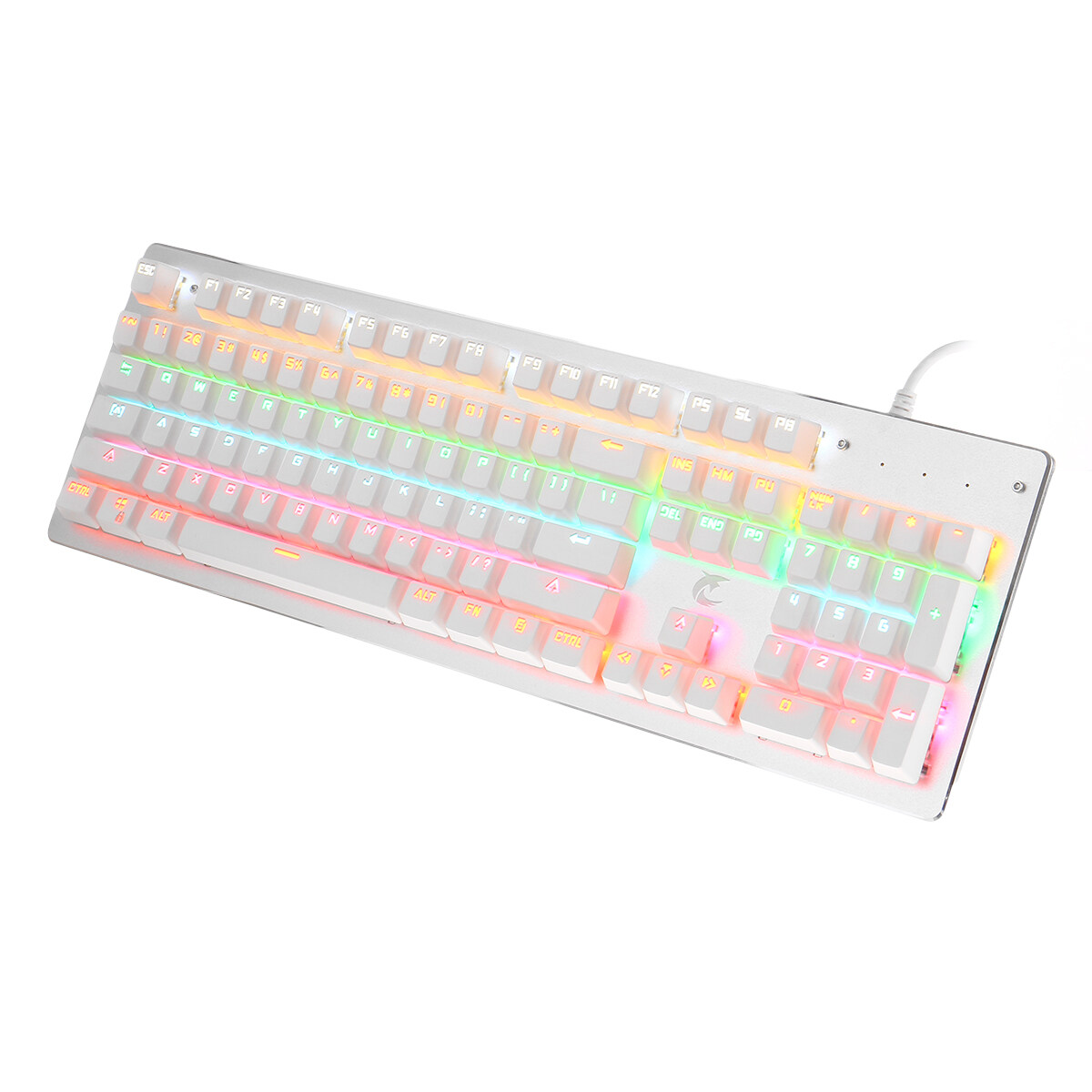 OKER Magic RGB Backlight Mechanical Keyboard Blue Switch รุ่น K84 (สี ...