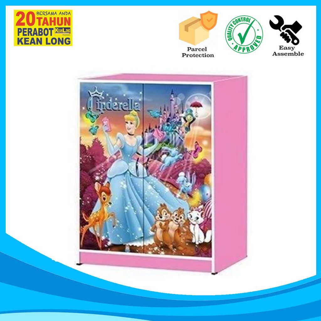 {Pre Order} EL Almari Kartun / Cartoon Wardrobe / Almari Kanak-Kanak ...
