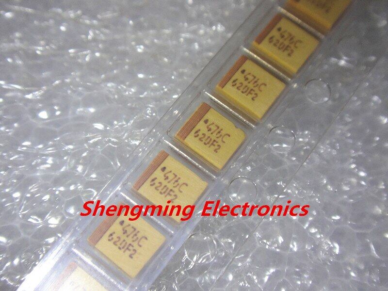 20ชิ้น B3528 16โวลต์47ยูเอฟ476C B-Type SMD ตัวเก็บประจุแทนทาลัม ...