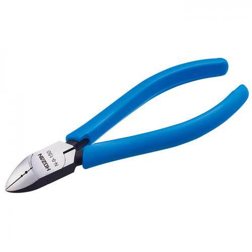 HOZAN N-9-125/-150 Nippers with Stripped Holes Thick Wire Type (Copper ...