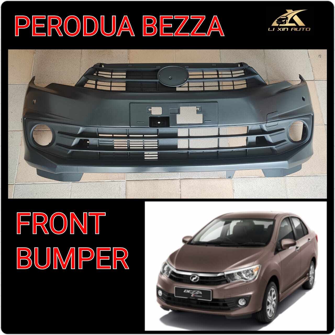 PERODUA BEZZA 2016-2019 FRONT BUMPER DEPAN BUMPER KERETA | Lazada