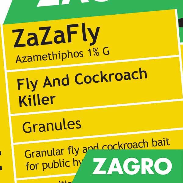 Zazafly Cockroach & Fly Killer (1 bottle of 500g) | Lazada