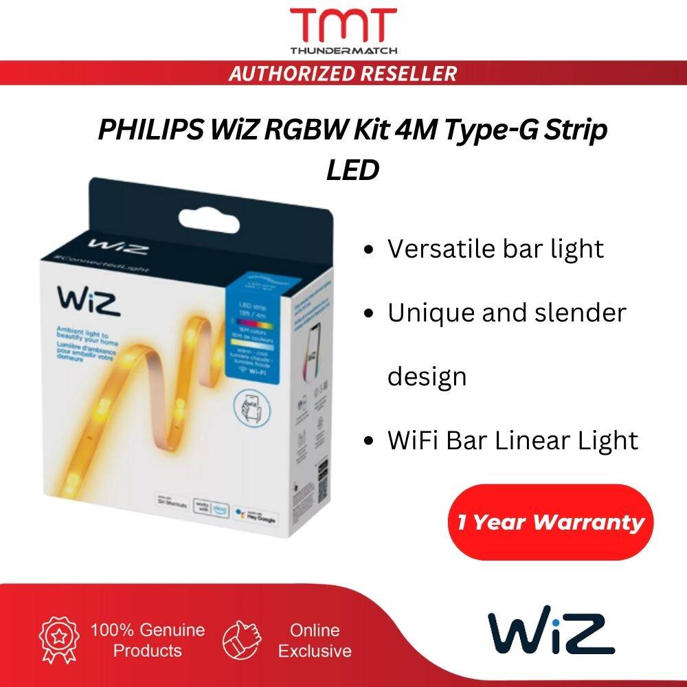Philips WIZ RGBW LED Strip kit 4m Type-G | Lazada